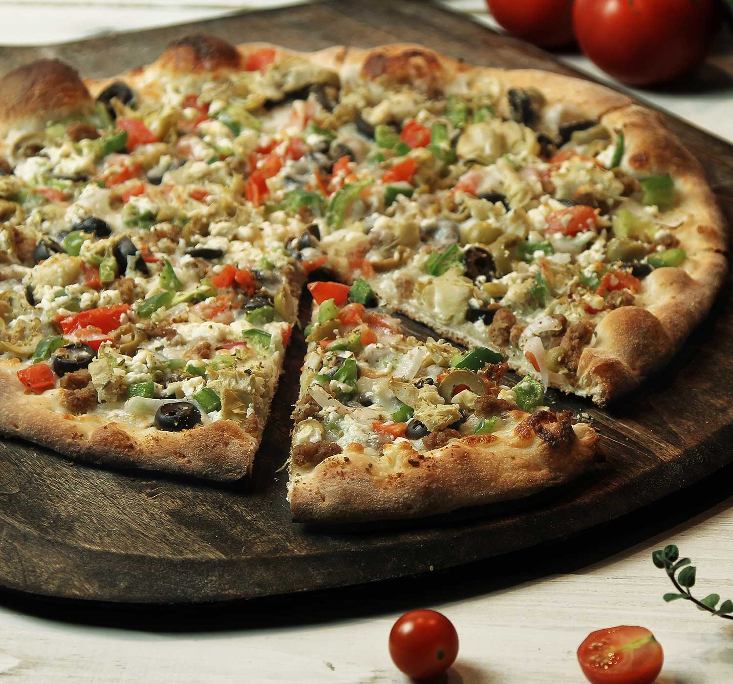 Greek Pizza | Sipipa Italian Restaurant